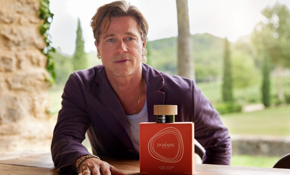 Brad Pitt lance sa marque de cosmétiques en France | Trendymagazine