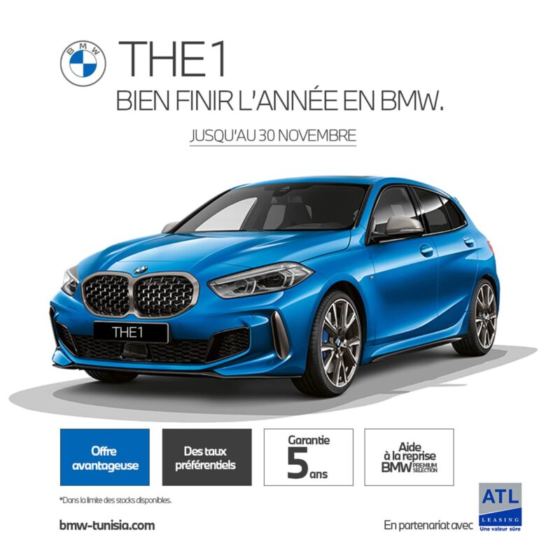 « Bien finir l’année en BMW » avec Ben Jemâa Motors et ATL Leasing ...